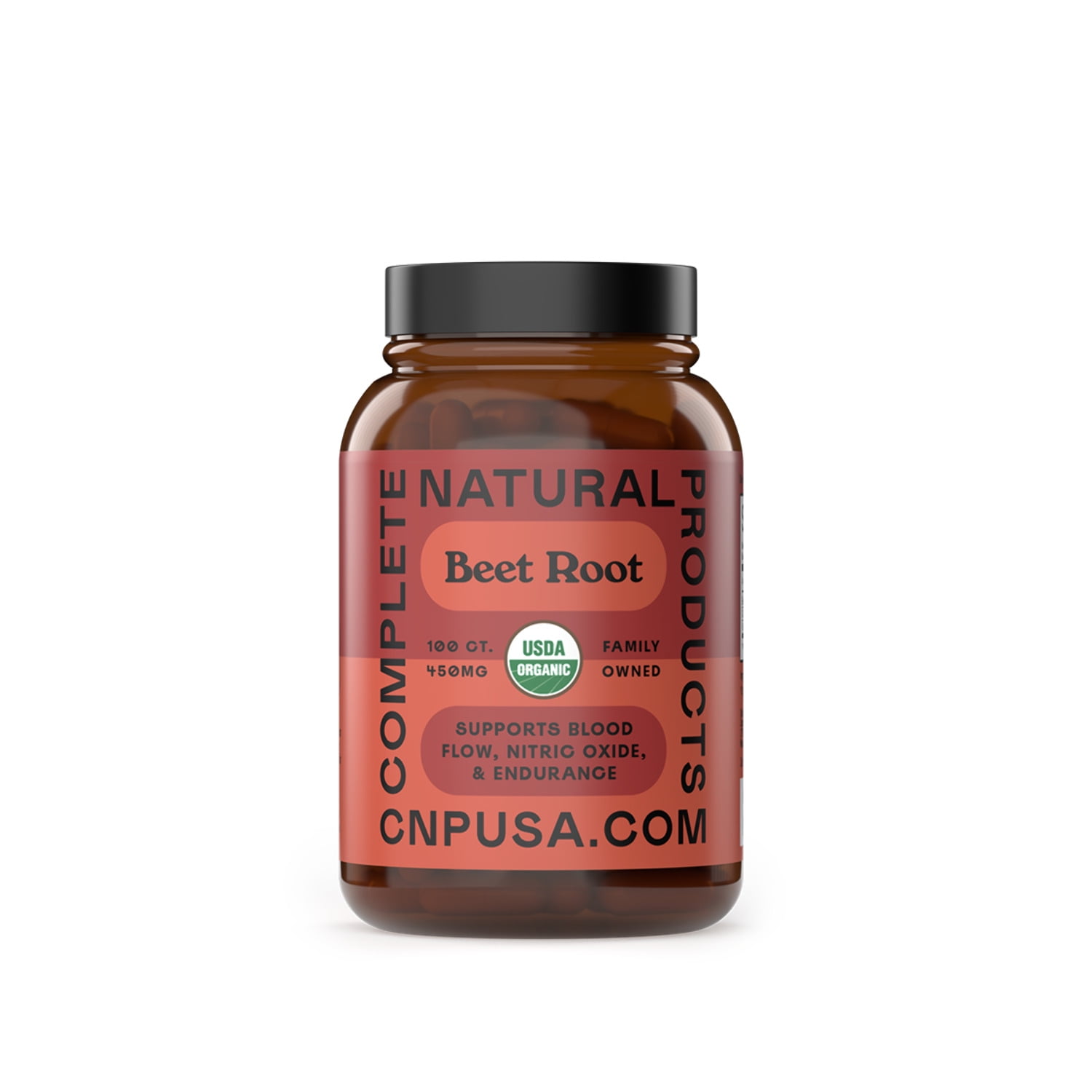Complete Natural Products Beet Root Capsules, Boost Energy, Stamina ...