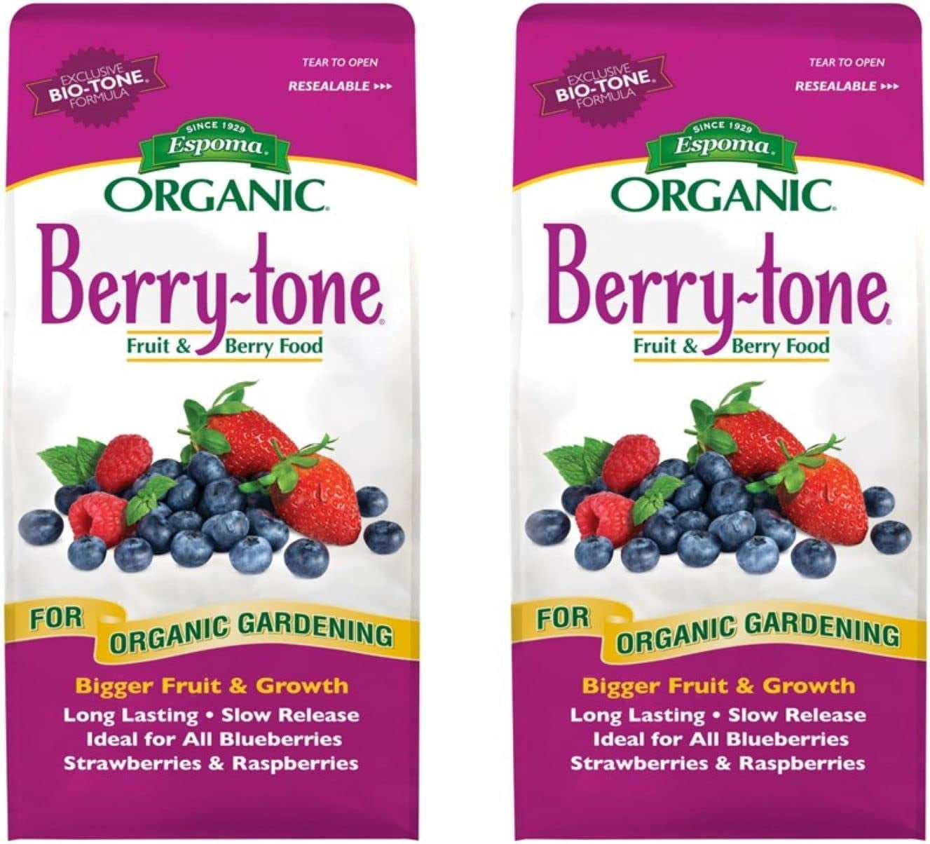Organic Berry-Tone 4-3-4 Natural & Organic Fertilizer and Plant Food ...