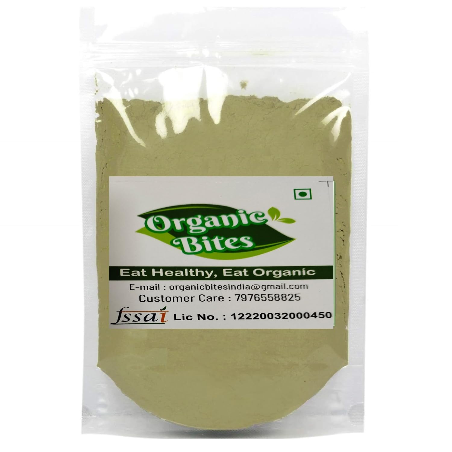 Organic Bites Bhringraj Powder for Hair Growth Skin and Eating 100 ...