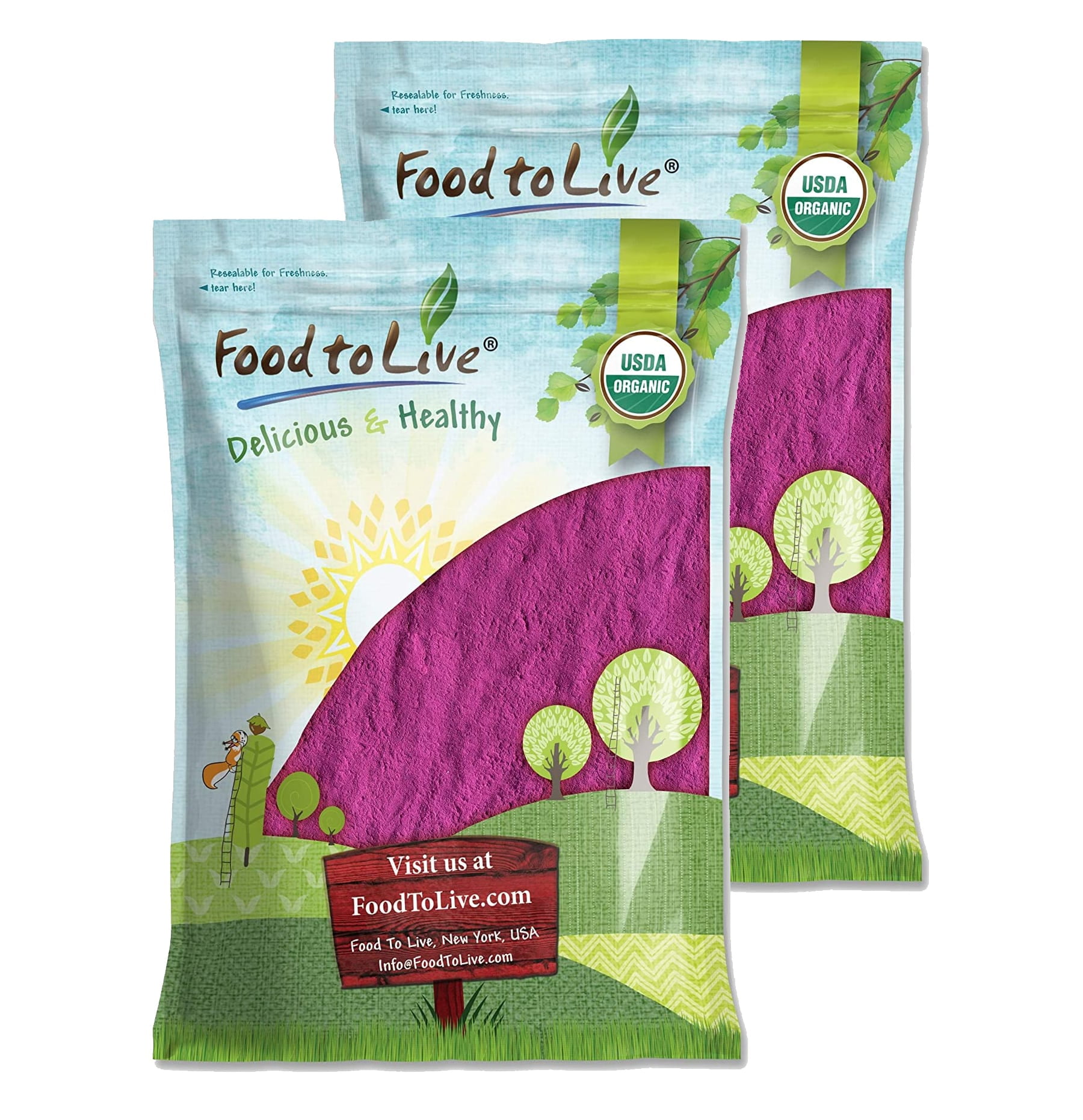 Food to Live Natural Freeze Dried Organic Black Currant Powder, 16 ...