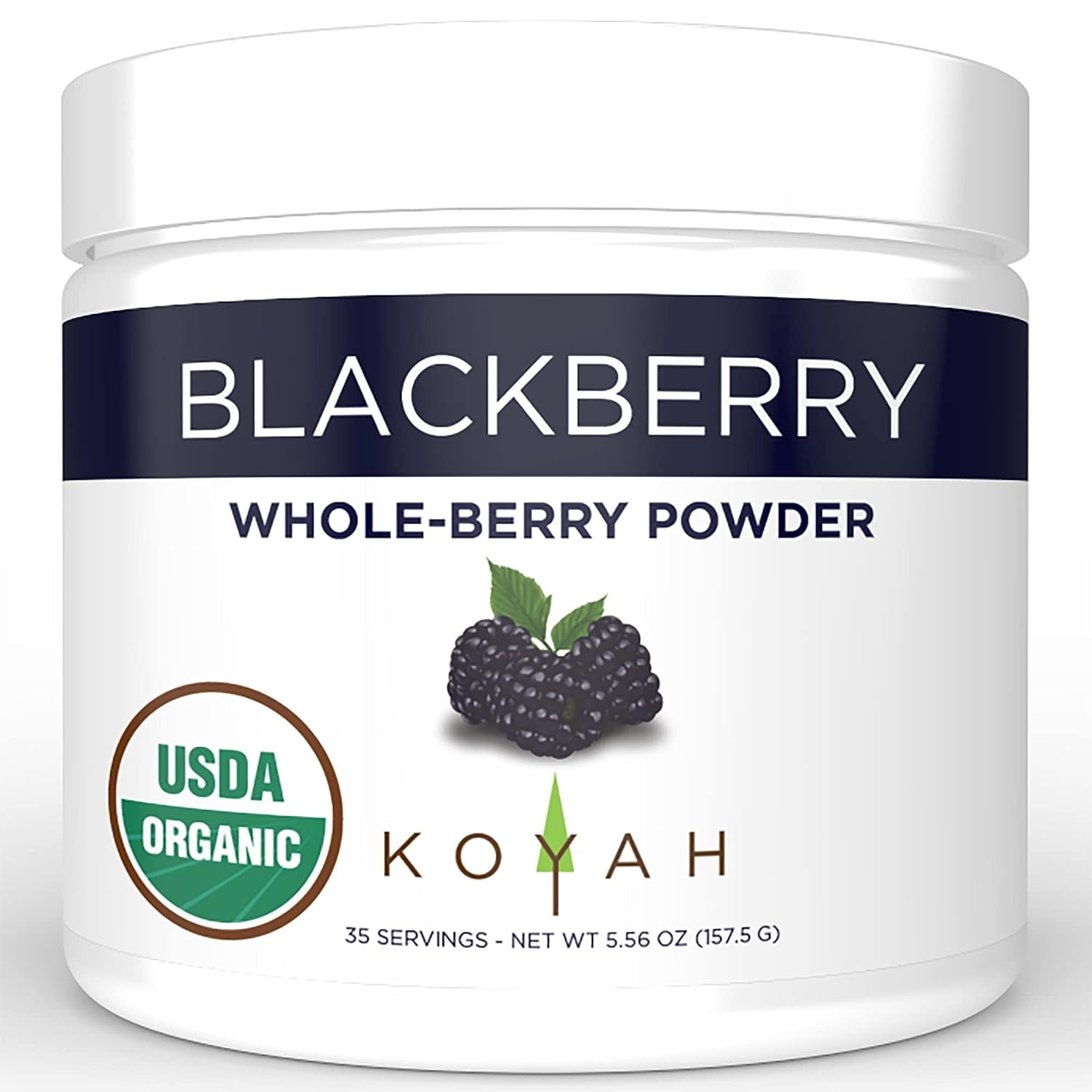 Organic Blackberry Powder: 35 Servings (1 scoop = 1/4 Cup Fresh ...