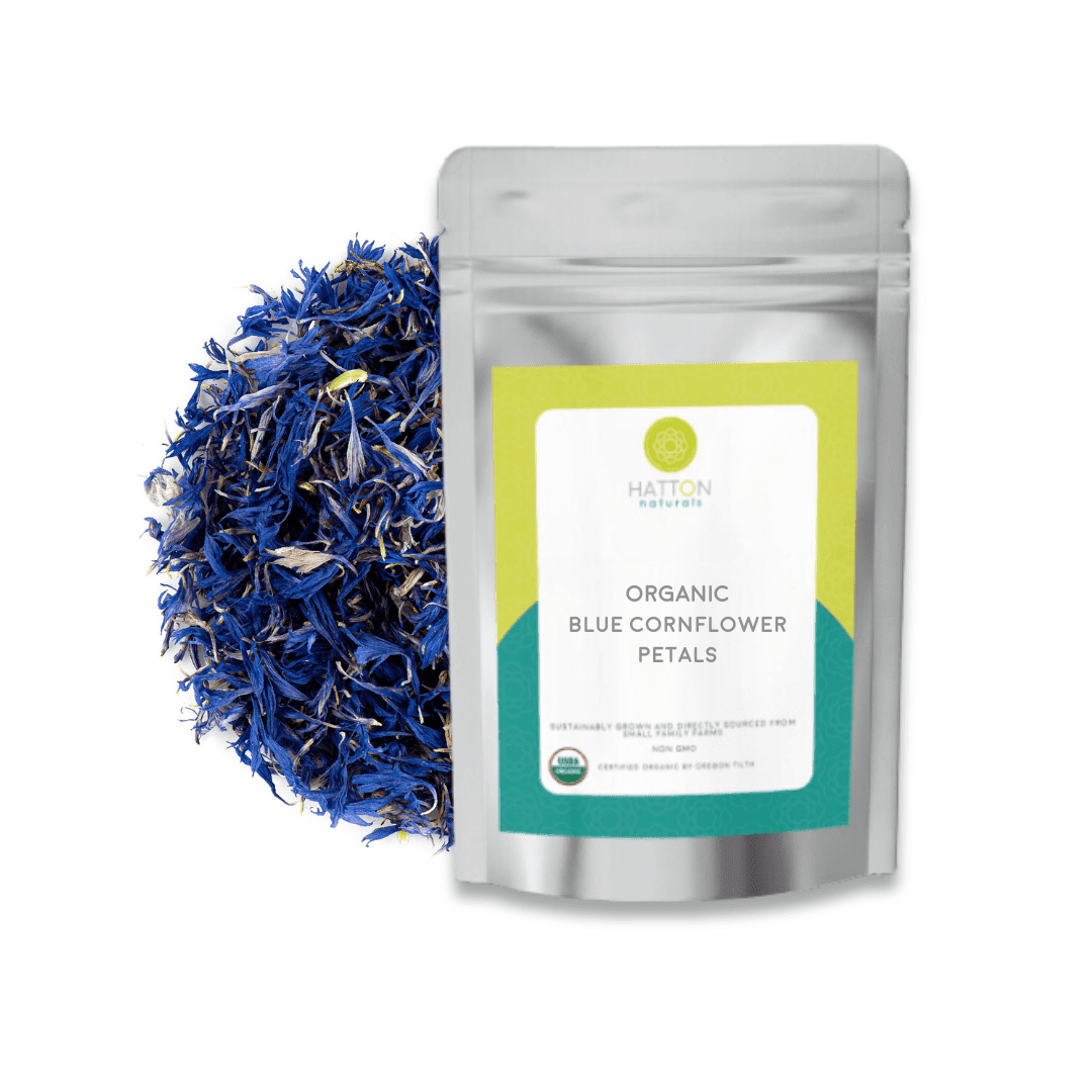 Organic Blue Cornflower Petals – 1 lb | Vibrant, Edible & Versatile ...