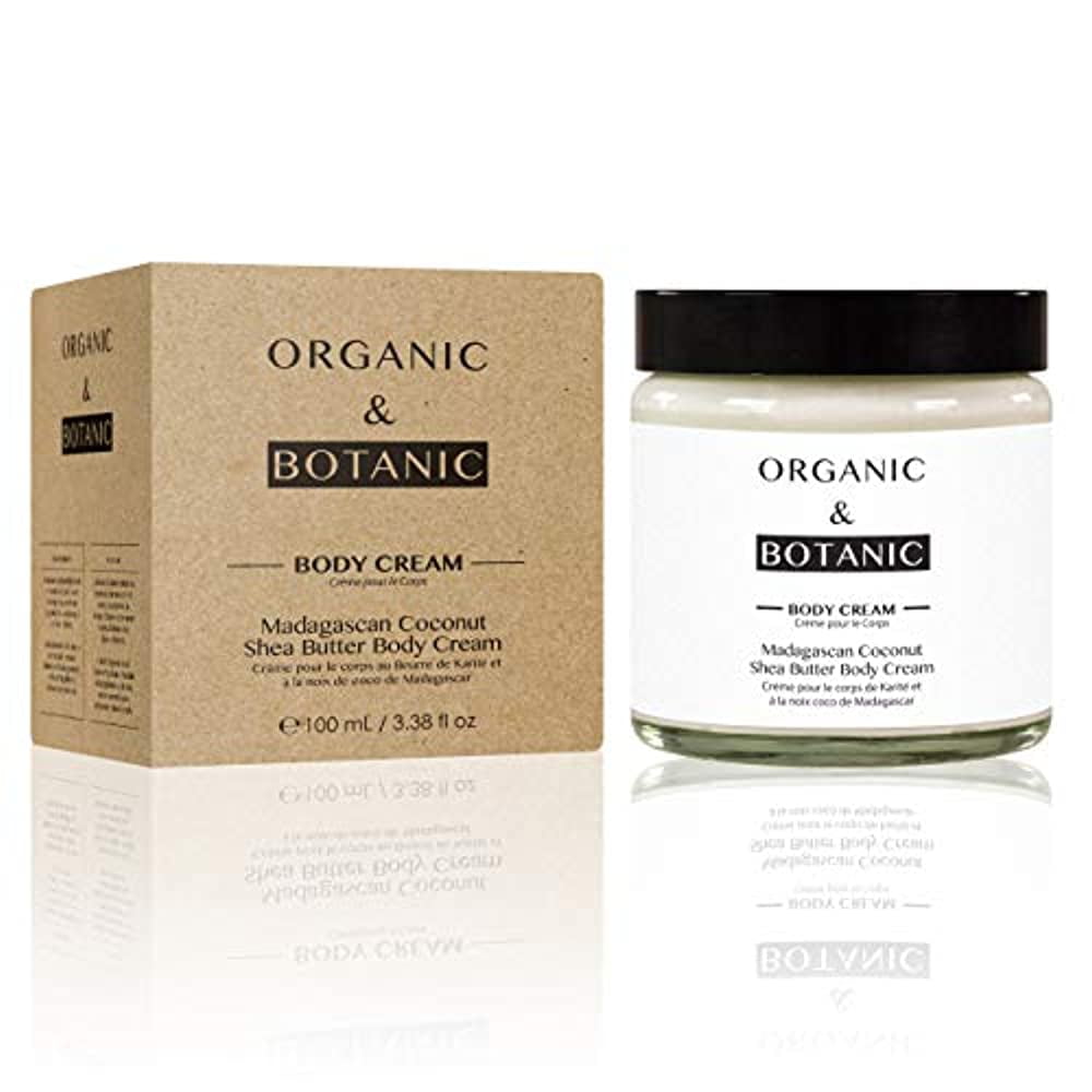 Organic And Botanic Body Cream Madagascan Coconut Shea Butter Body Cream