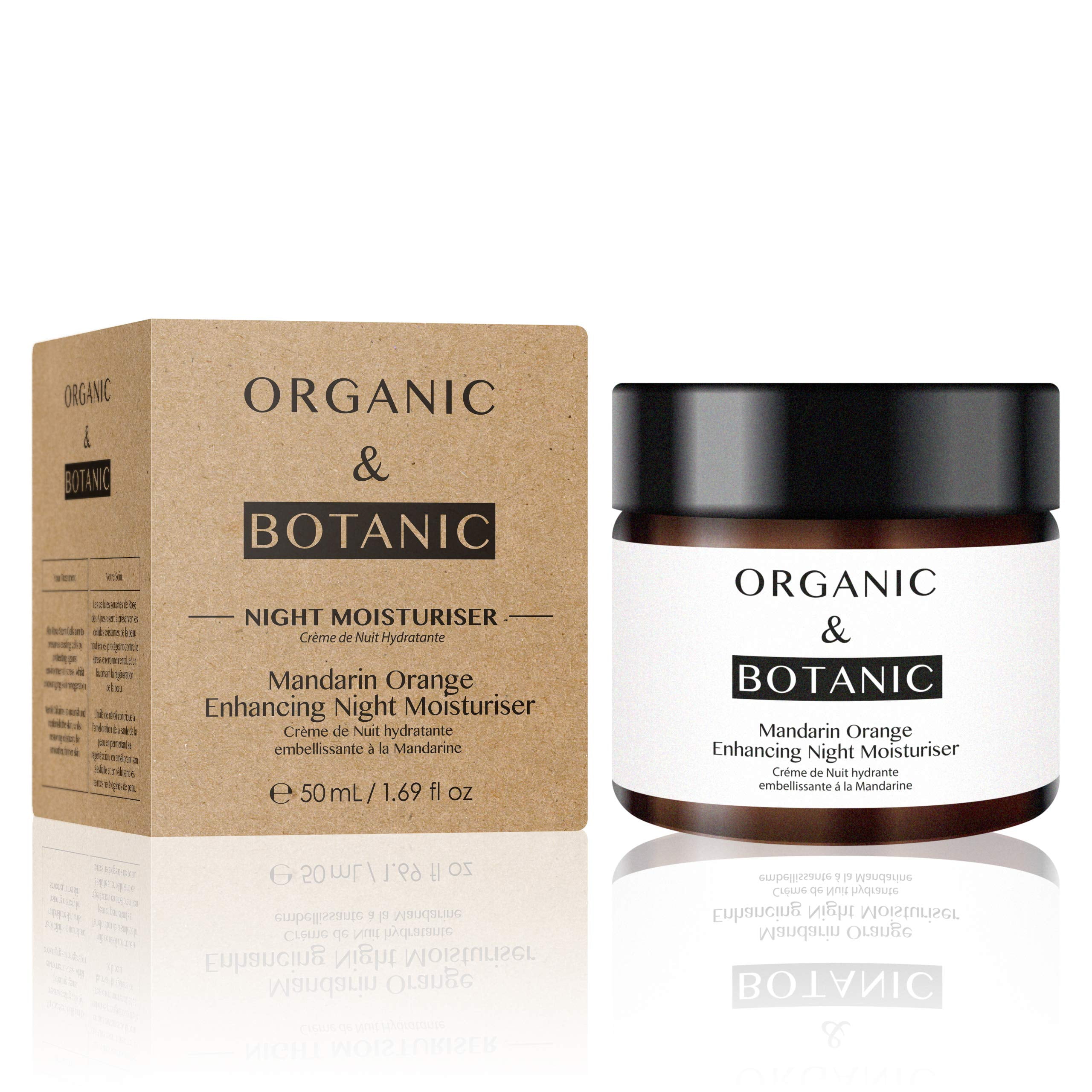 Organic And Botanic Natural Mandarin Orange Repairing Hydrating Night