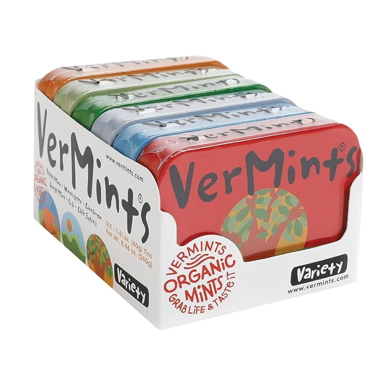 Organic Breath by Ver, Variety Pack with 6 Flavors, All Natural, Non ...