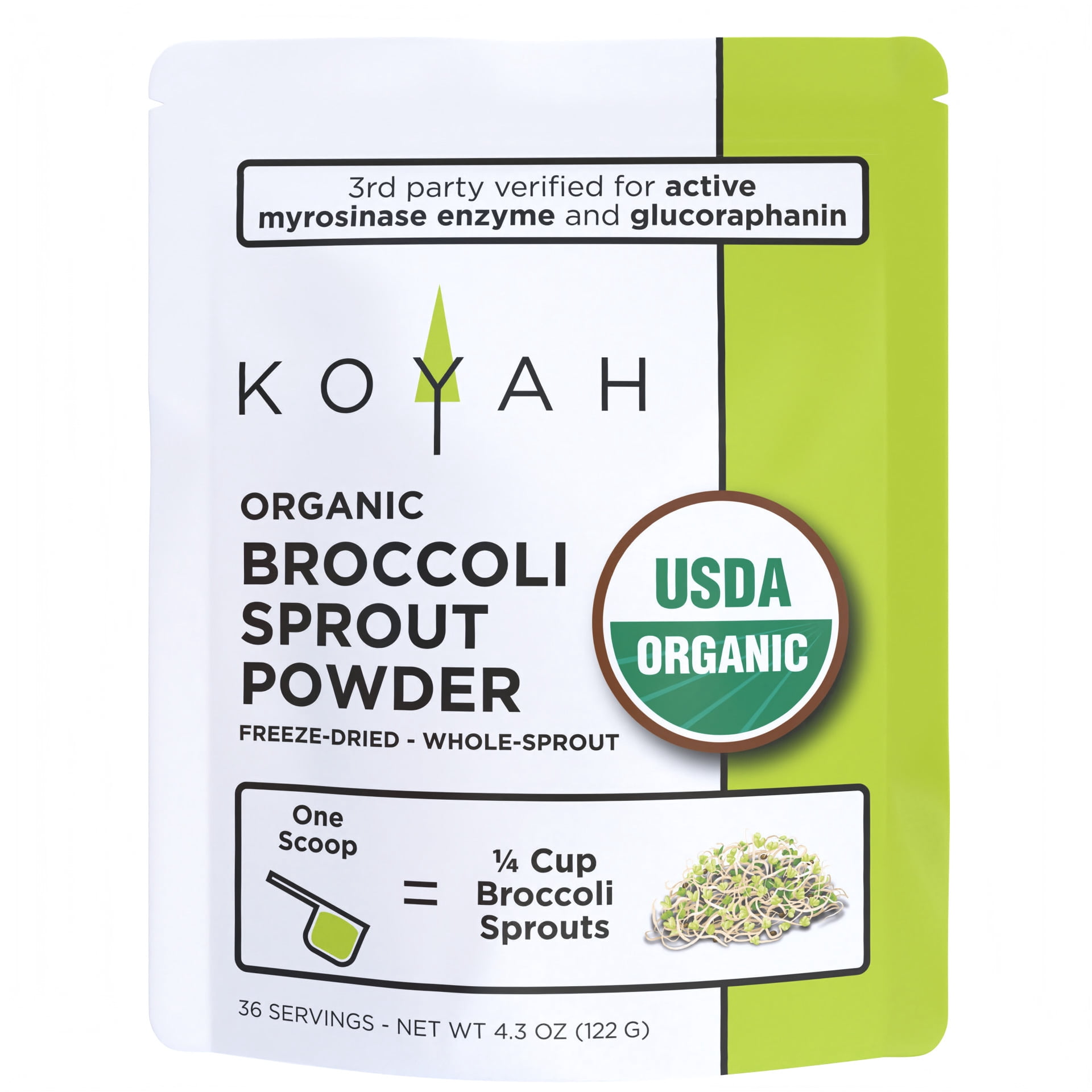 Organic Broccoli Sprout Powder - Walmart Business Supplies