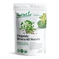 Food to Live Broccoli Sprouting Seeds, 1 Pound, Vegan, High ...