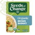 Organic Brown Basmati Rice, Microwaveable Ready to Heat, 8.5 Ounces ...