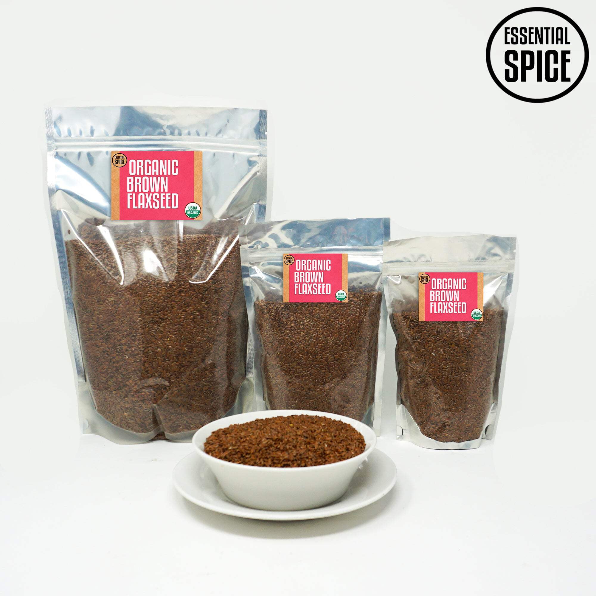 Organic Brown Flax Seeds - Walmart.com