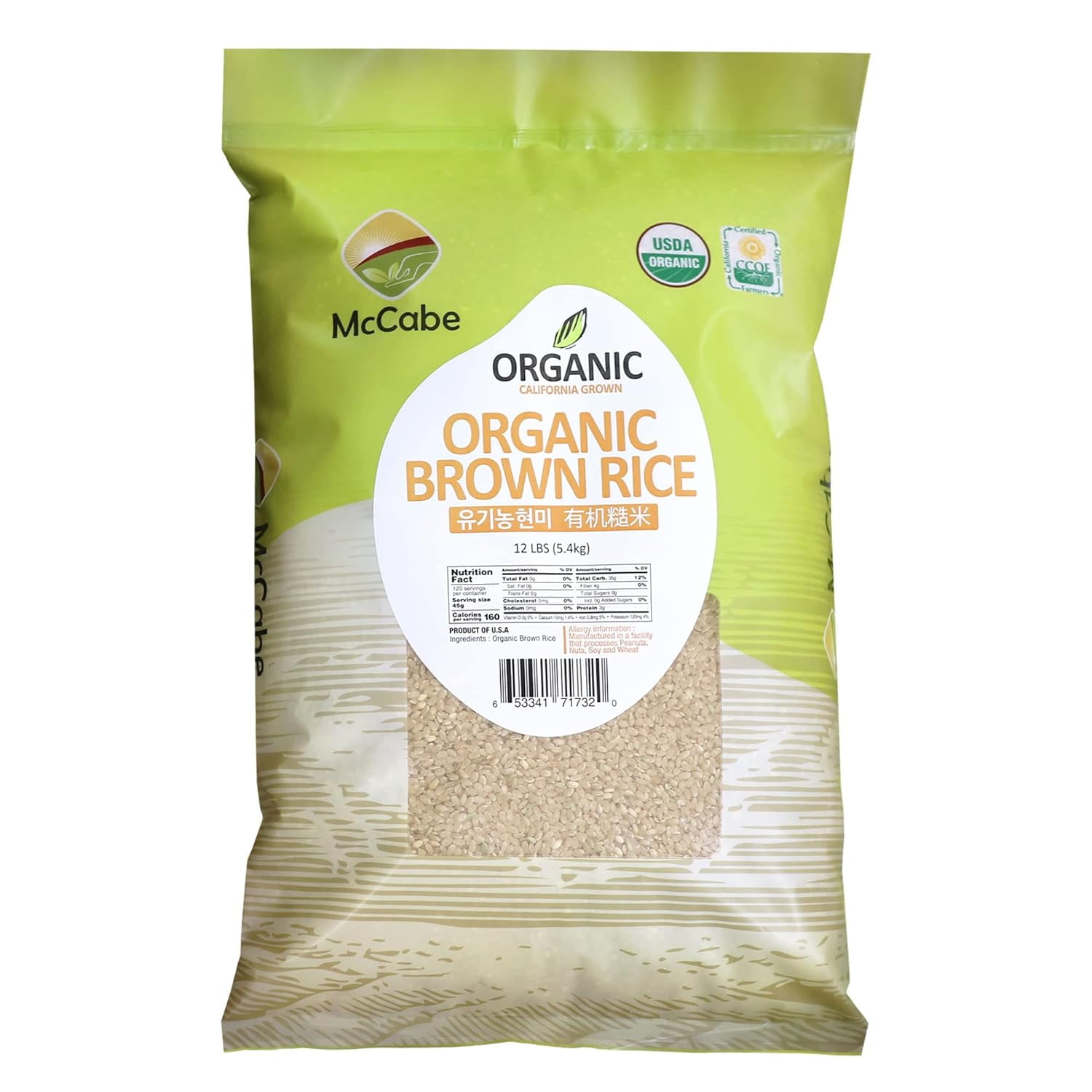 Organic Brown Rice - Brown Rice Organic | Rich with Fiber & Minerals ...