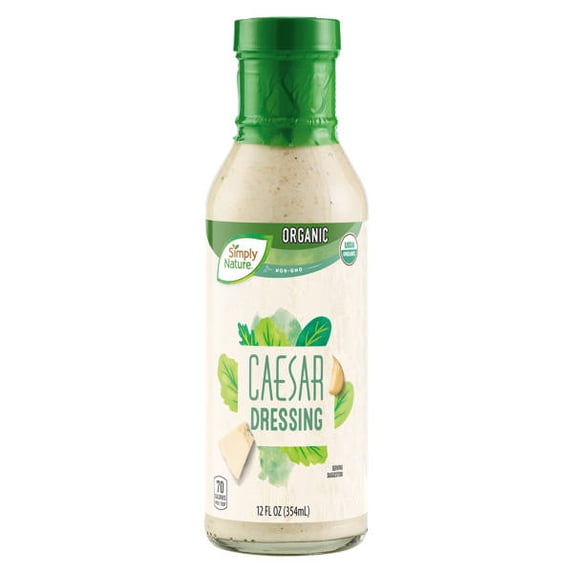 Organic Caesar Dressing, 12 fl oz- Pack of 3 - Walmart.com