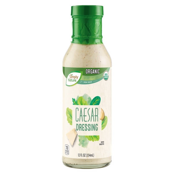 Organic Caesar Dressing, 12 fl oz- Pack of 5 - Walmart.com