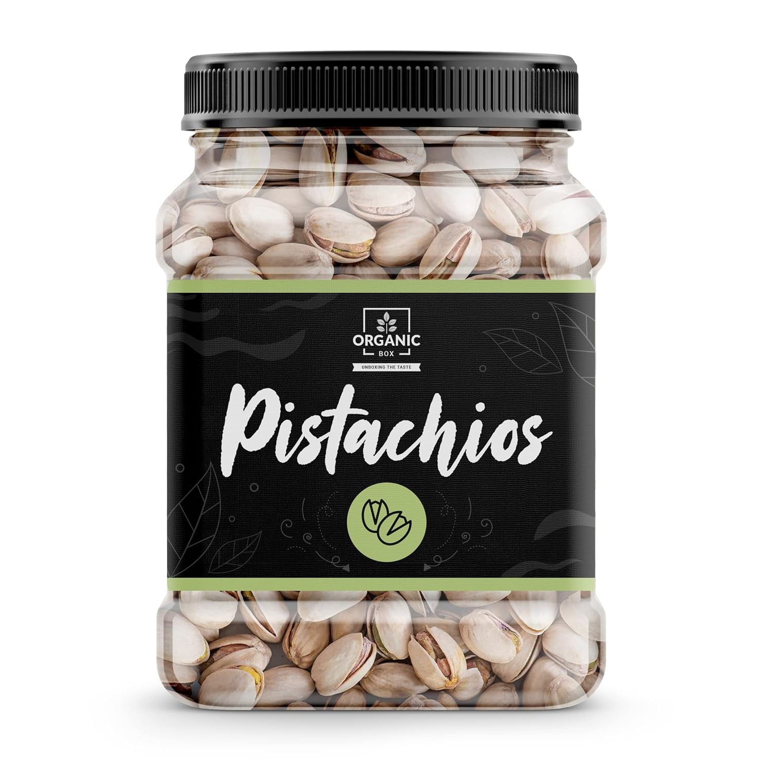 Organic Californian Roasted Salted Pistachios By Organic Box 500gm, | High In Protein Fiber ...