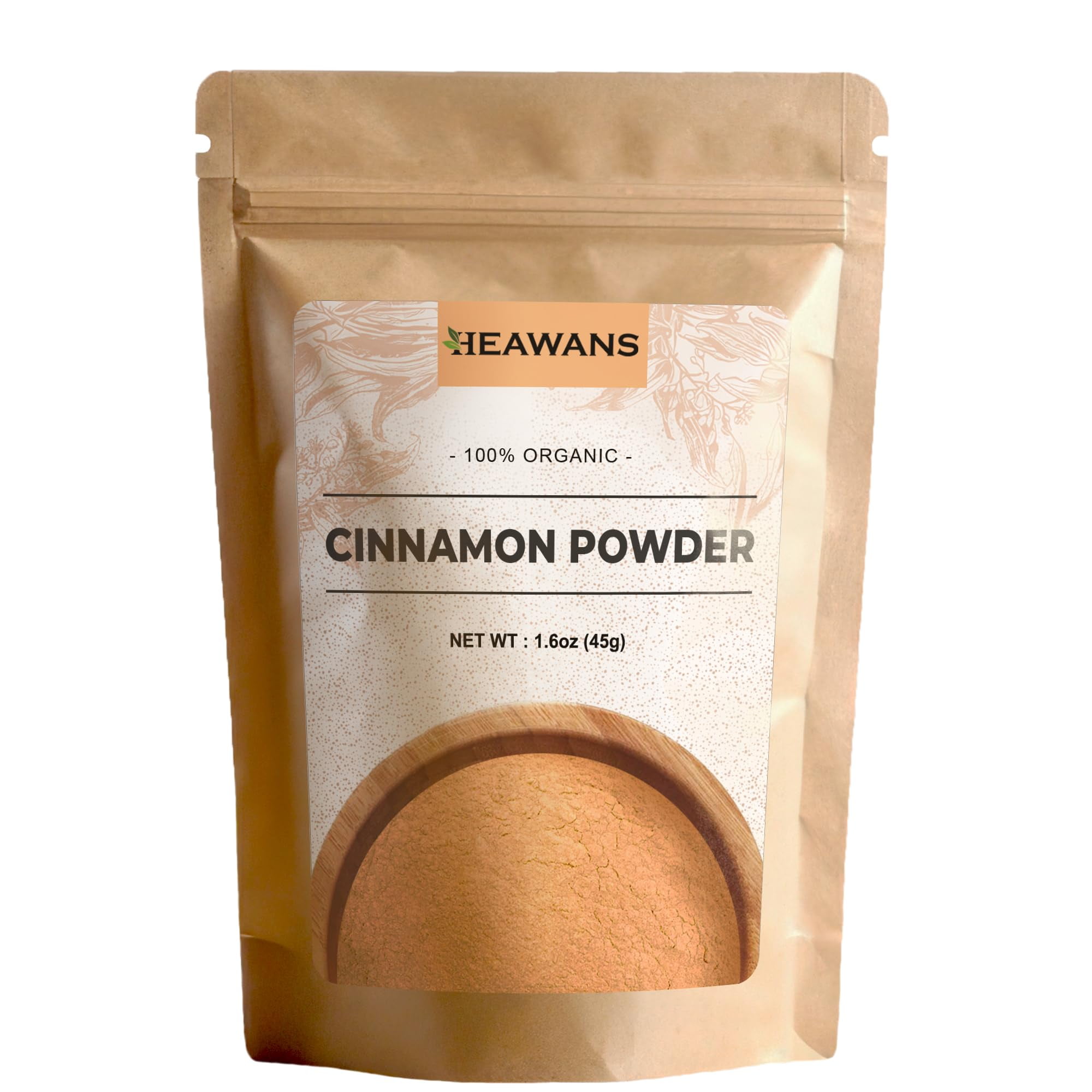 Organic Ceylon Cinnamon Ground Premium (Real or True Cinnamon) Grade ...