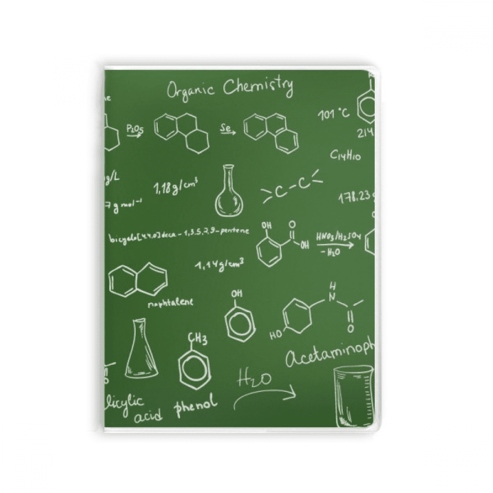 Organic Chestry Molecular Atoc Structure Notebook Gum Cover Diary Soft ...