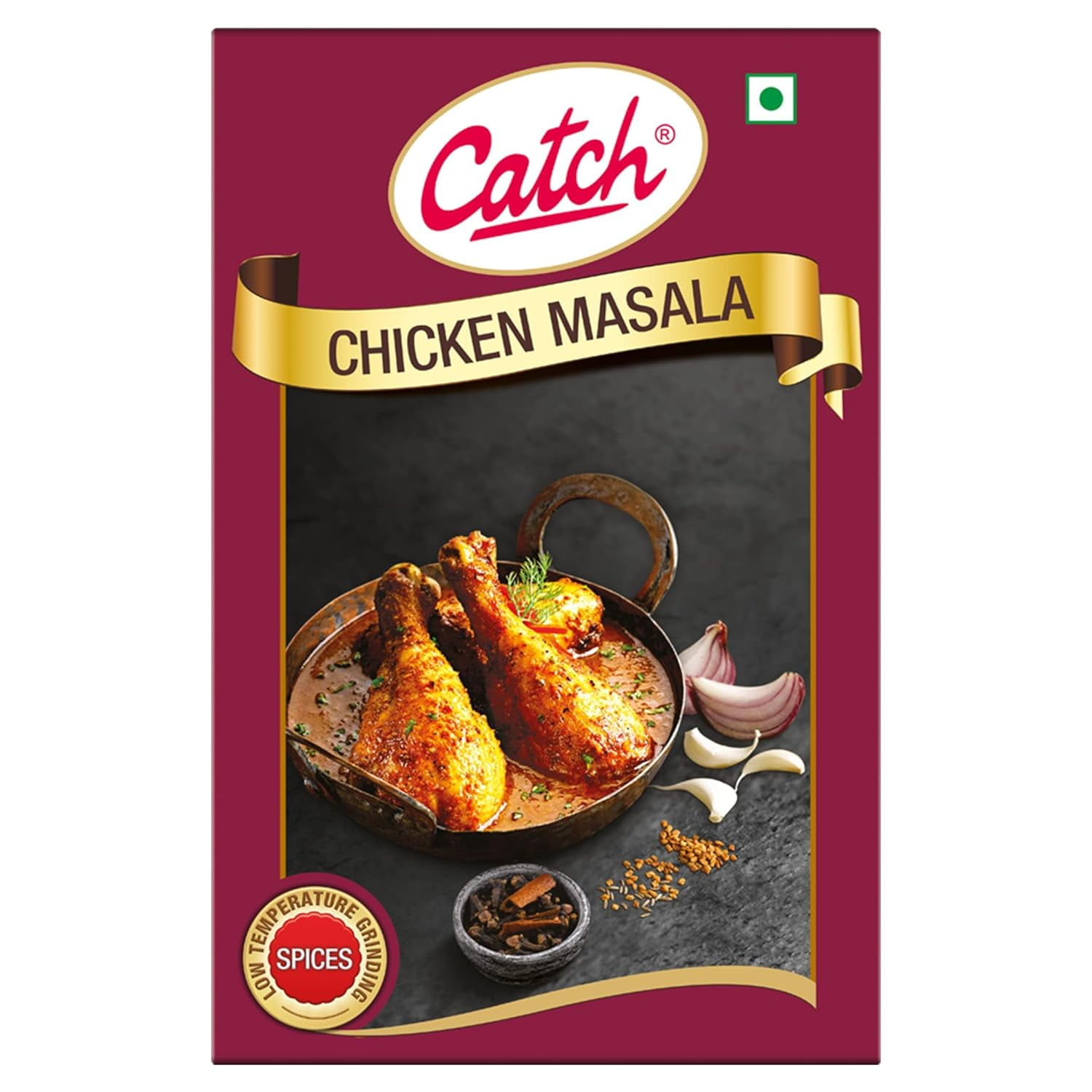 Organic Chicken Masala By Catch 100gm, 3.5 Ounce | Pack Of 12 - Walmart.com