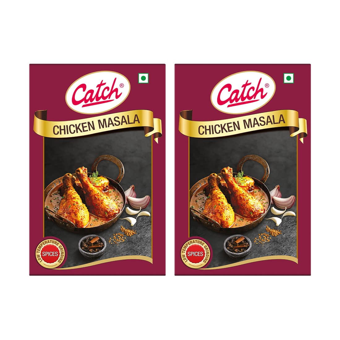Organic Chicken Masala Powder By Catch 100gm, 3.5 Ounce | Pack Of 2 ...