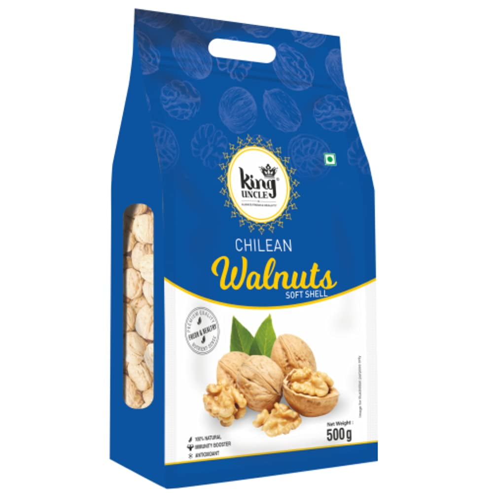Organic Chilean Walnuts Soft Shell By King Uncle 5kg, | Nutricious & Delicious Healthy Dry ...