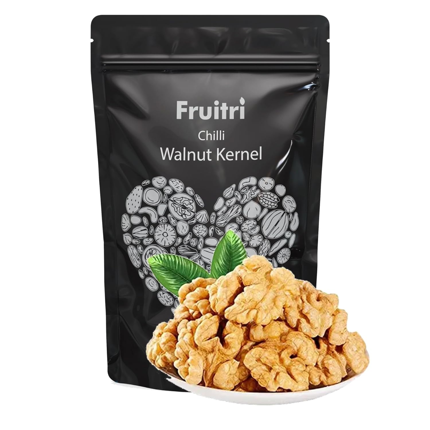 Organic Chilli Light Golden Walnut Kernels By Fruitri 1kg, | Rich In ...