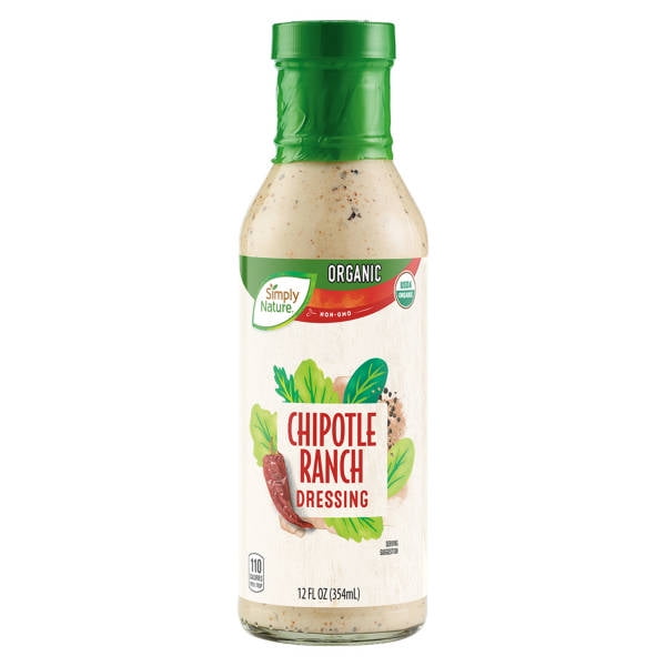 Organic Chipotle Ranch Dressing, 12 fl oz- Pack of 5 - Walmart.com