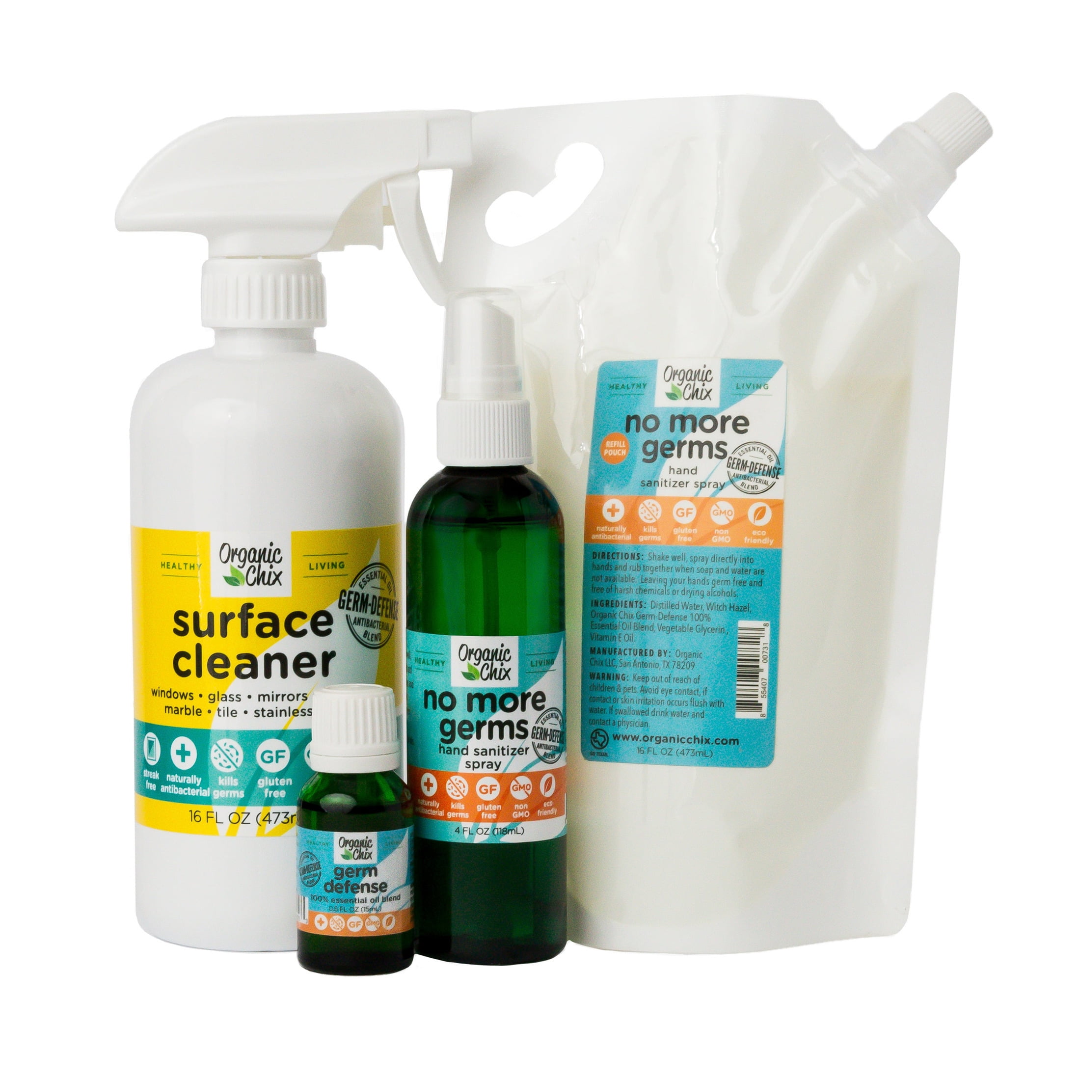 Organic Chix Super Germ-defense, Gift Set - Walmart.com