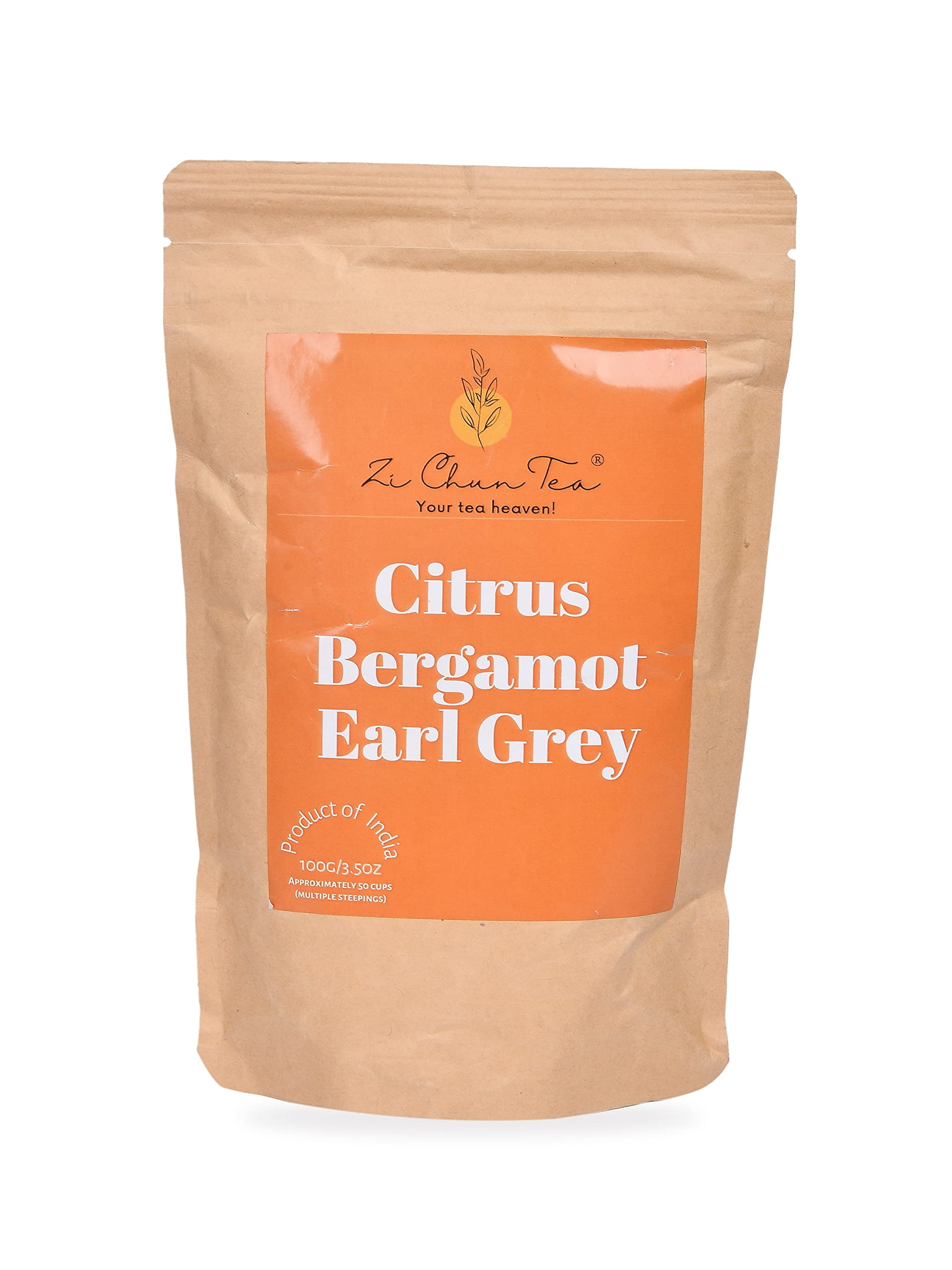 Organic Citrus Bergamot SCH4 Earl Grey Tea : Loose Leaf Autophagy Tea ...
