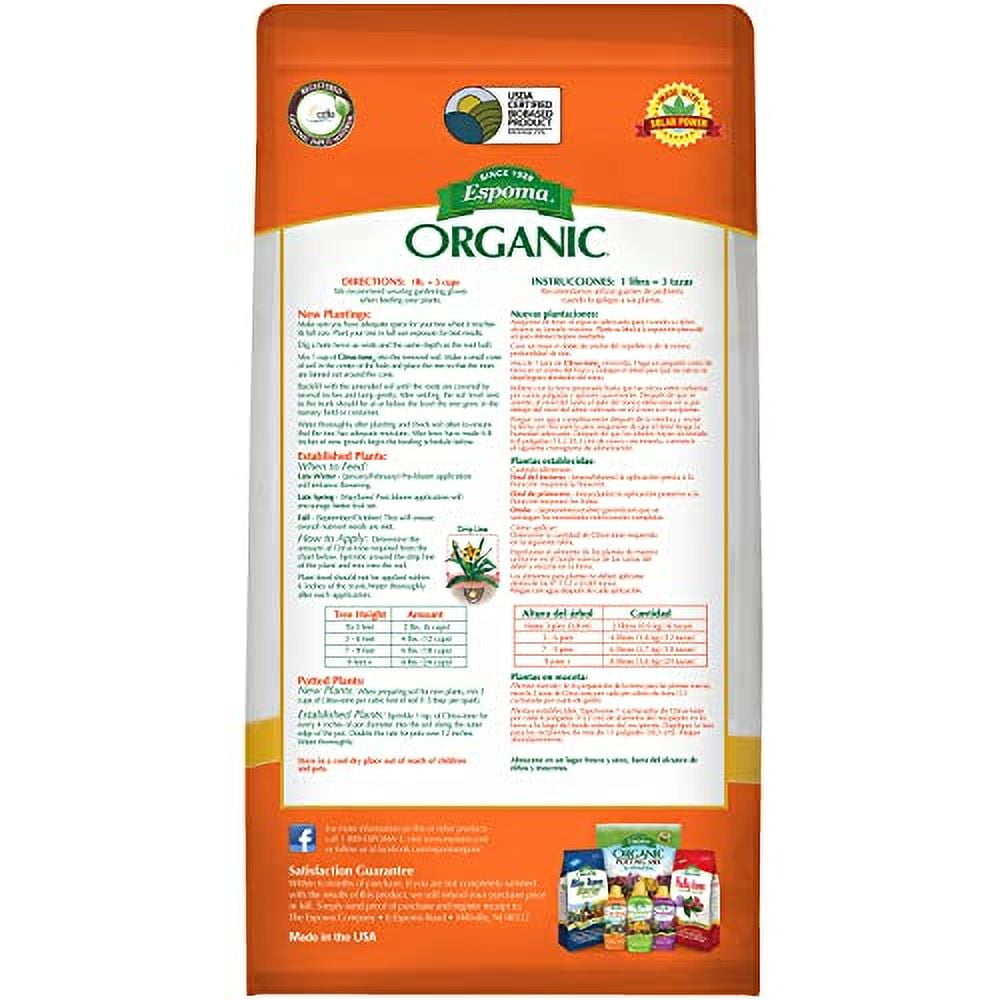 Organic Citrus Tone 5 2 6 Natural & Organic Fertilizer And Plant Food ...