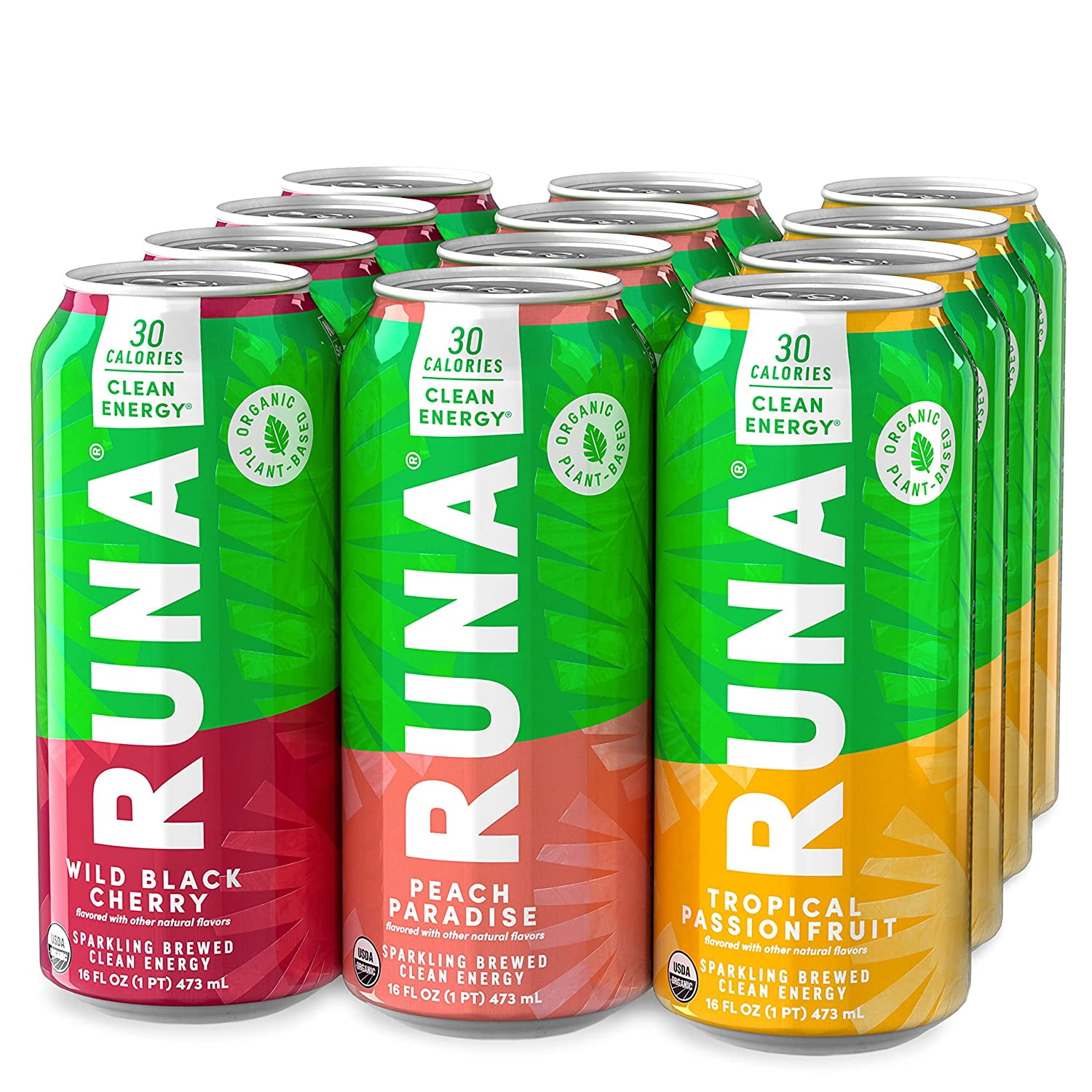 RUNA BOLD Organic Clean Energy Drink | Vegan, Gluten-Free, Natural ...