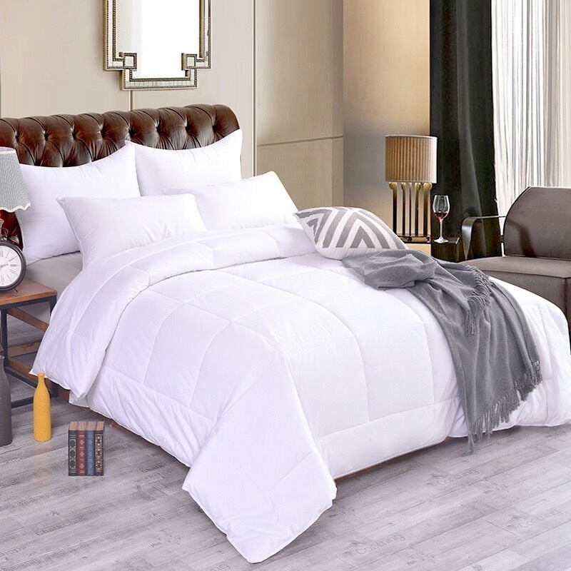 Organic Club Queen Size Sheep Wool Comforter with Noiseless Cotton ...