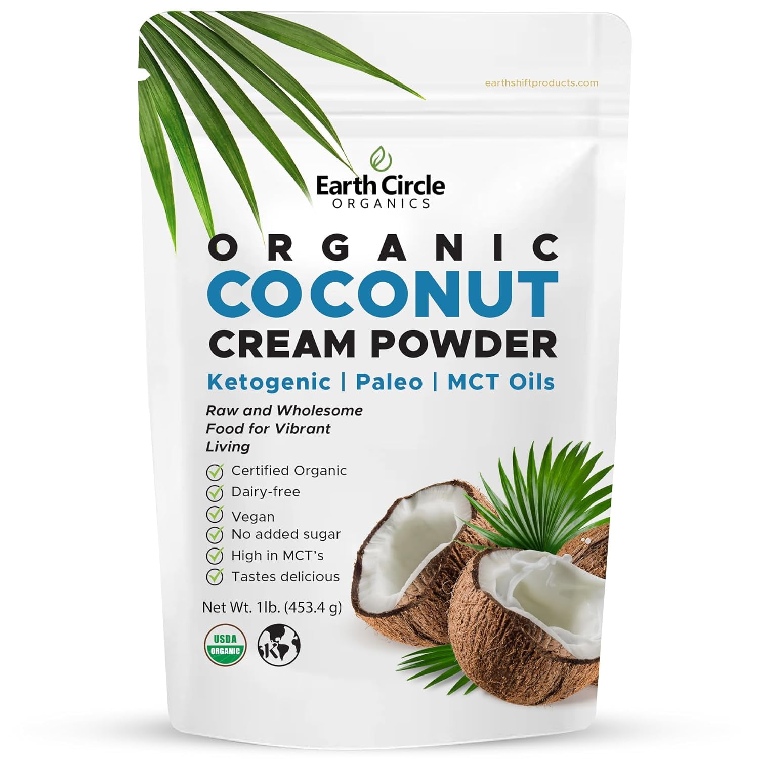 Organic Coconut Cream | Milk Powder, Perfect Keto Coffee Creamer - High ...