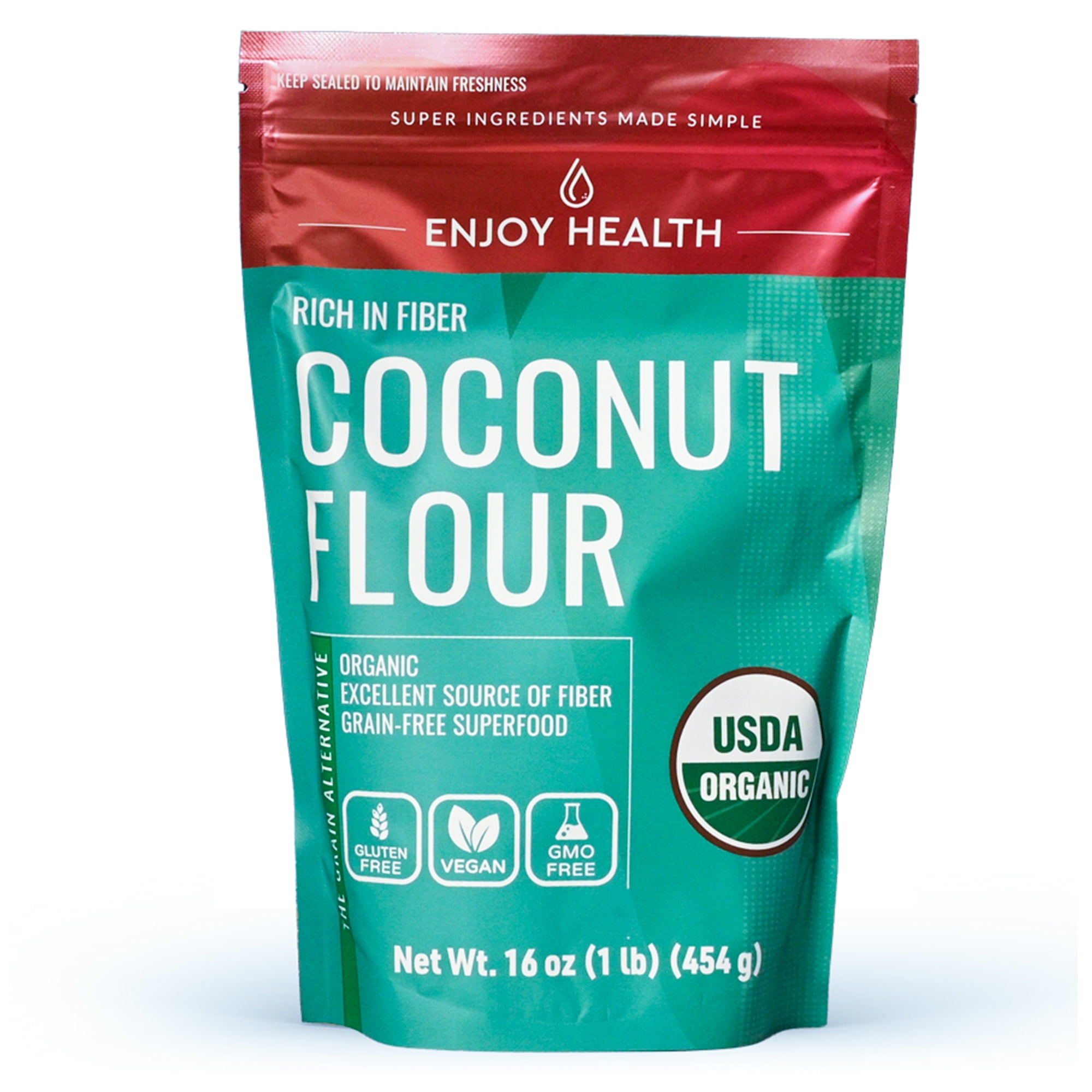 Wholesome Organic Extra Fine Gluten-Free Coconut Flour for Baking ...