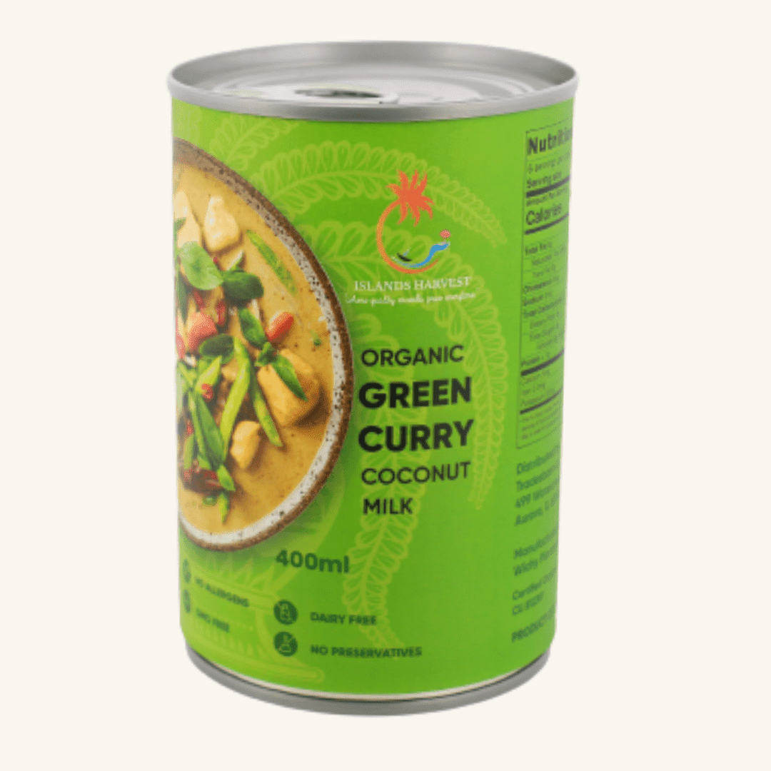Islands Harvest Organic Green Curry Coconut Milk Pack of 6 - Vegan ...