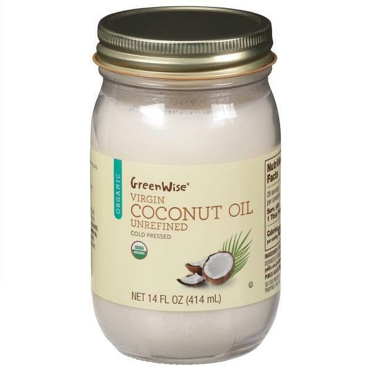 Organic Coconut Oil - 14 fl oz - Walmart.com