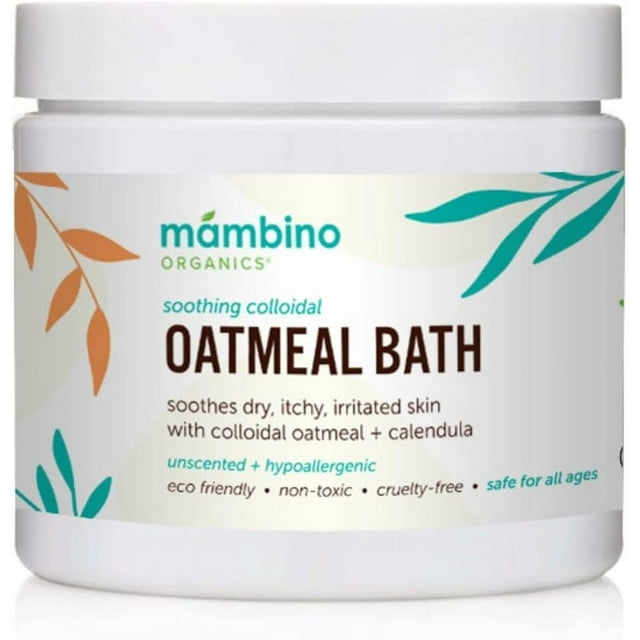 Organic Colloidal Oatmeal Bath Soak – 6 Oz. of Oatmeal Powder for Dry ...