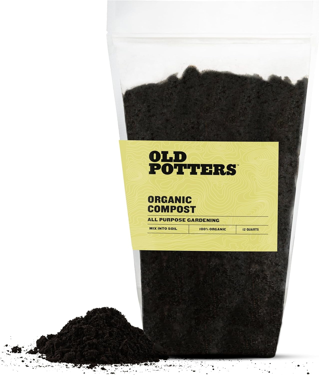 Organic Compost - Plant Based Potting Soil - Home, Garden Fertilizer ...