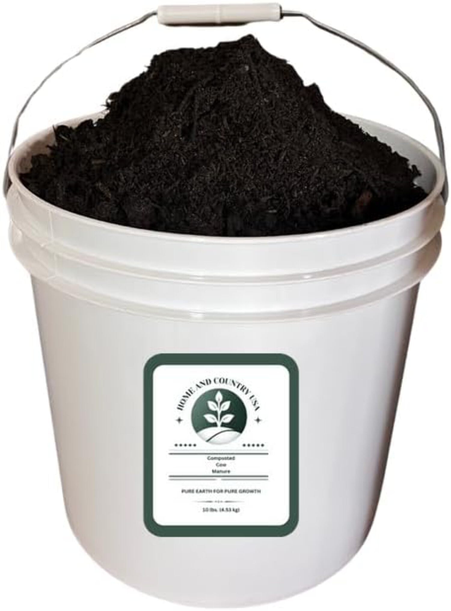 Organic Composted Cow Manure – Soil Amendment for Gardens, Lawns, and ...