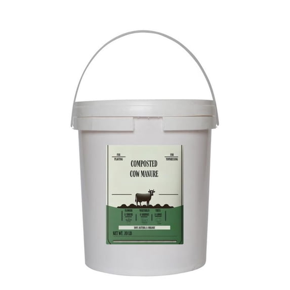 Organic Composted Cow Manure – Soil Amendment for Gardens, Lawns, and ...