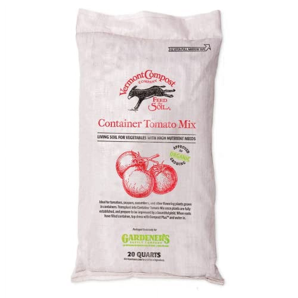 Organic Container Tomato Mix | High-Nutrient Compost-Based Potting Soil ...