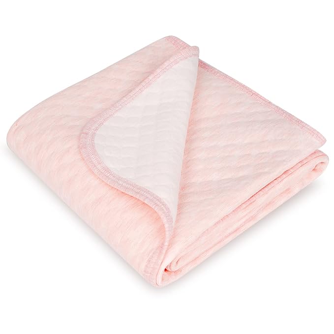 Organic Cotton Baby Blanket Warm, Breathable and Super Soft Quilted ...