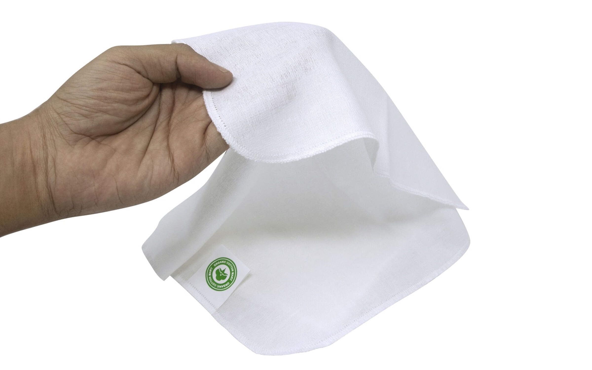 Organic Cotton Mart, Muslin Face Cloth, 10 Pack, Reusable Washcloth ...