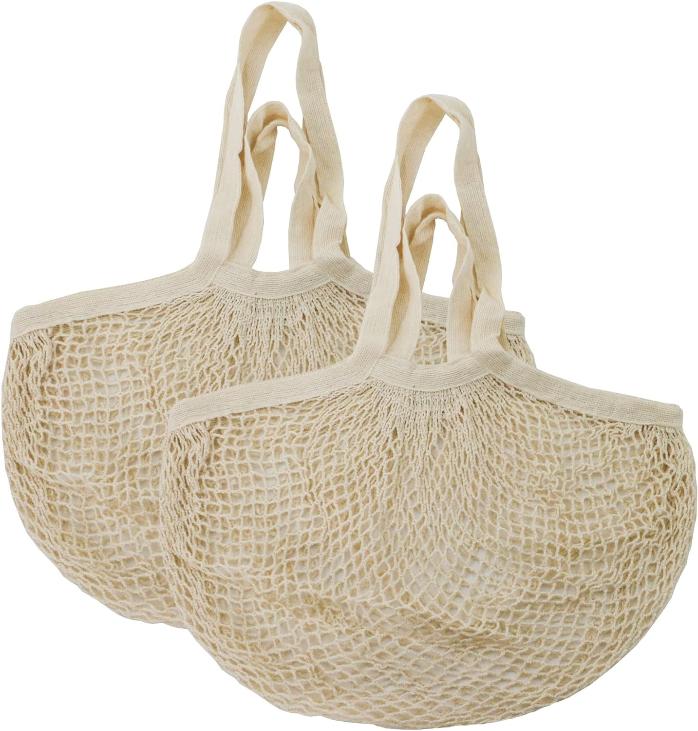 Organic Cotton Heavy Duty Double Handle String Bag - Walmart.com