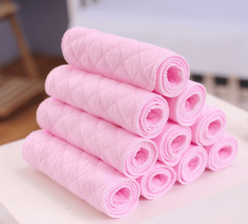 Organic Cotton Muslin Burp Cloths for Babies - Ultra-Soft 12.6x4.72 ...