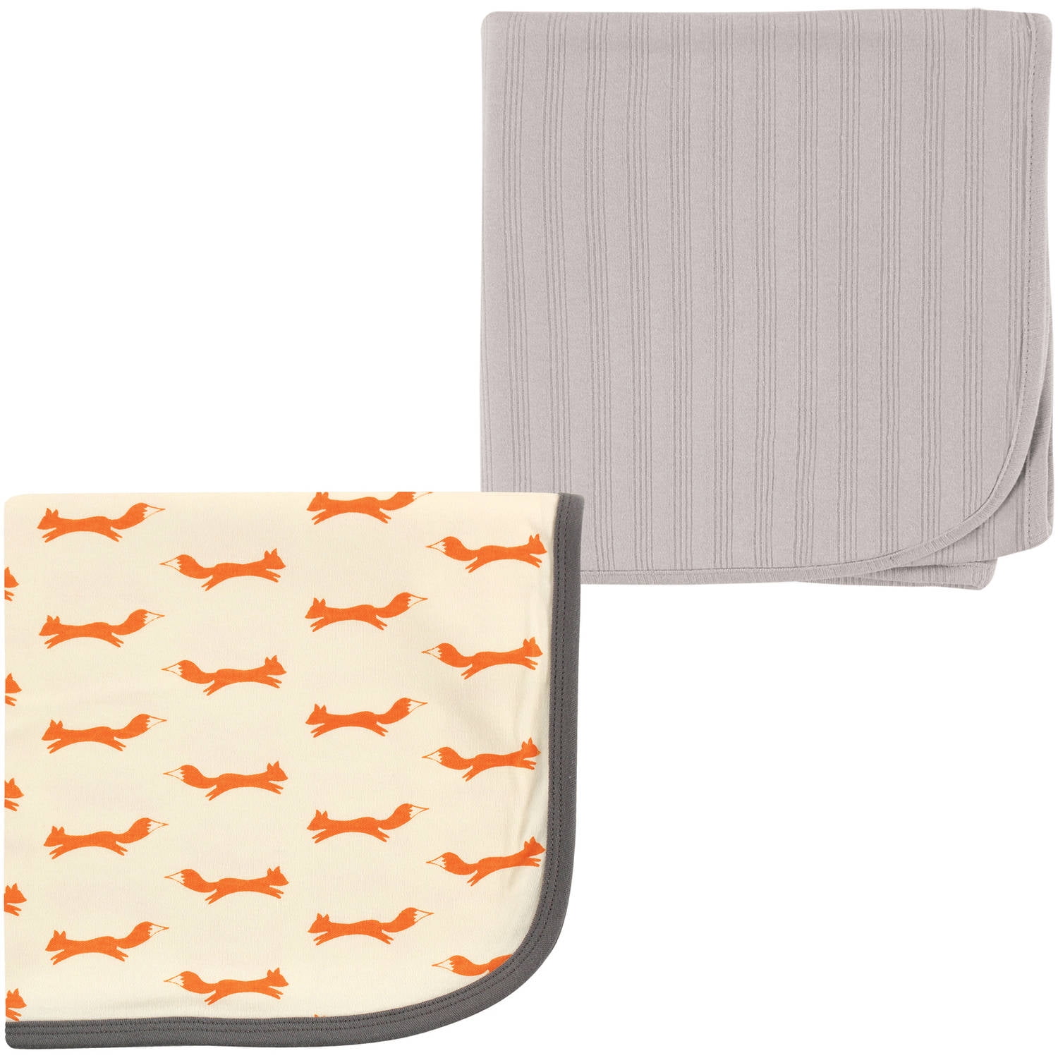 Organic Cotton Swaddle Blanket 2-Pack - Walmart.com