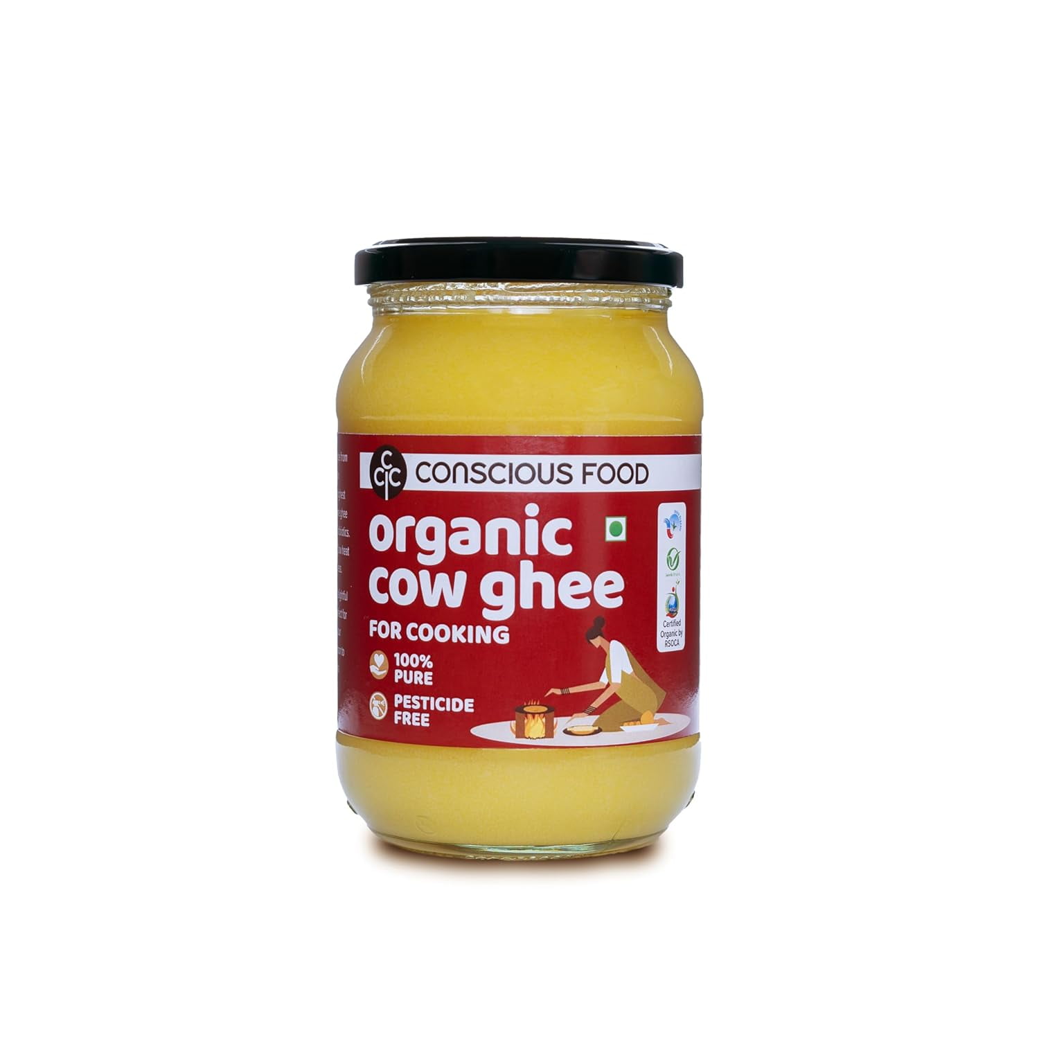 Organic Cow Ghee By Conscious Food | Good Source Of Protein Fiber ...