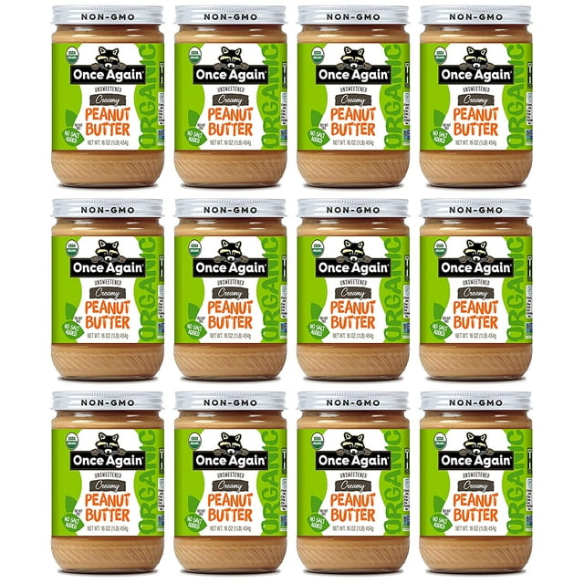 Organic Creamy Butter, 16oz - Salt , Unsweetened - USDA Organic, Gluten ...