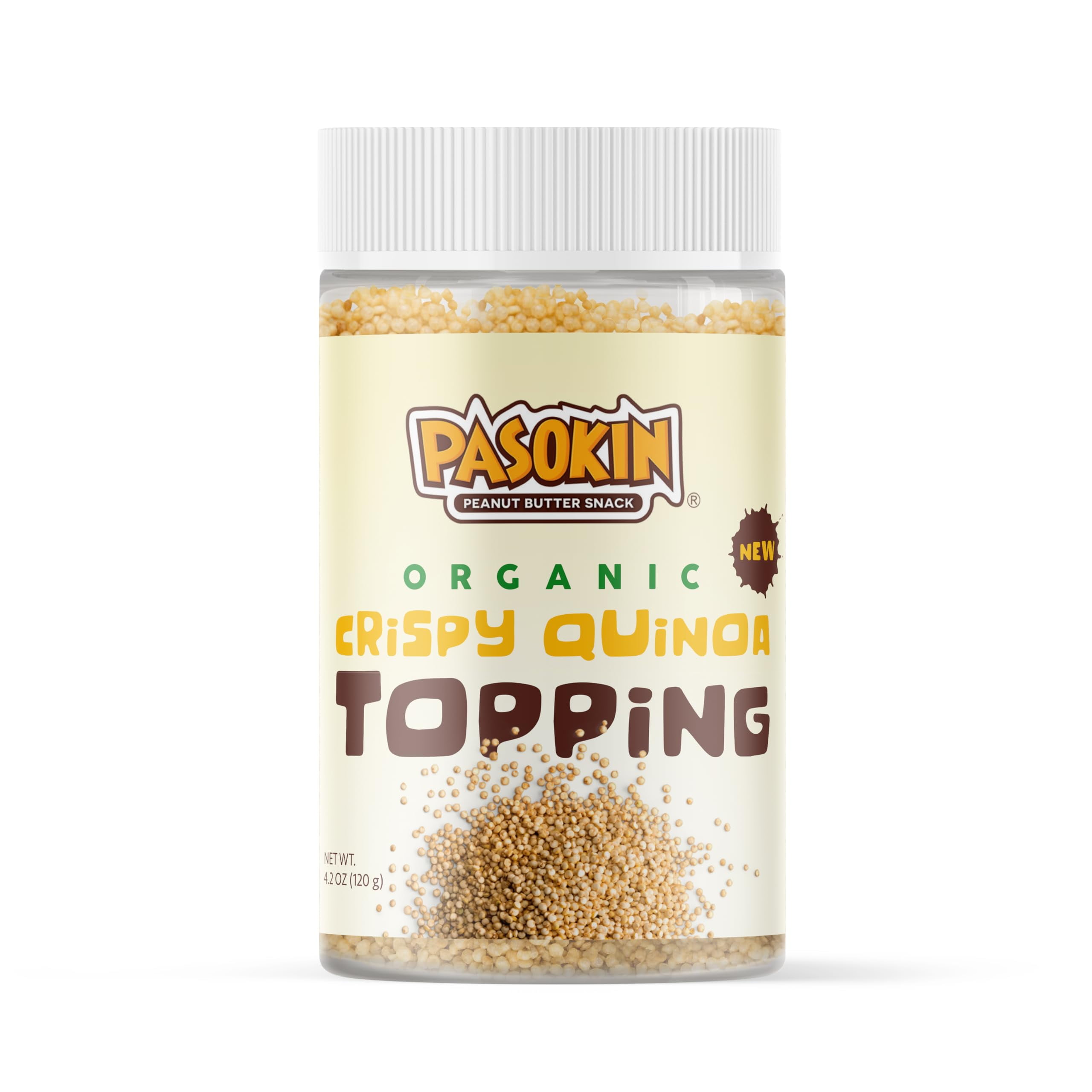 Organic Crispy Quinoa Topping ESF27 by Pasokin - Vegan, Kosher, Non-GMO ...