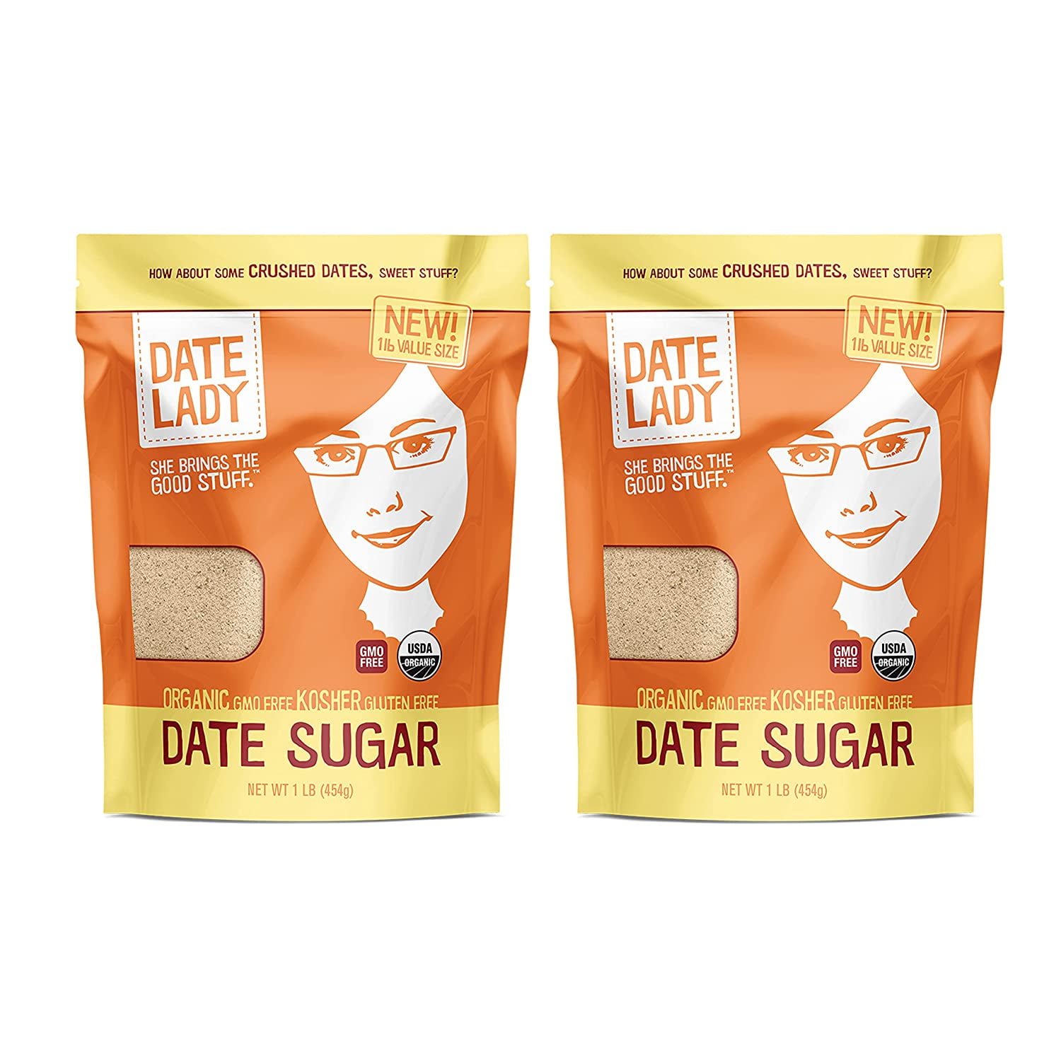 Organic Date Sugar, 1 lb | 100% Whole Food | Vegan, Paleo, Gluten-free ...
