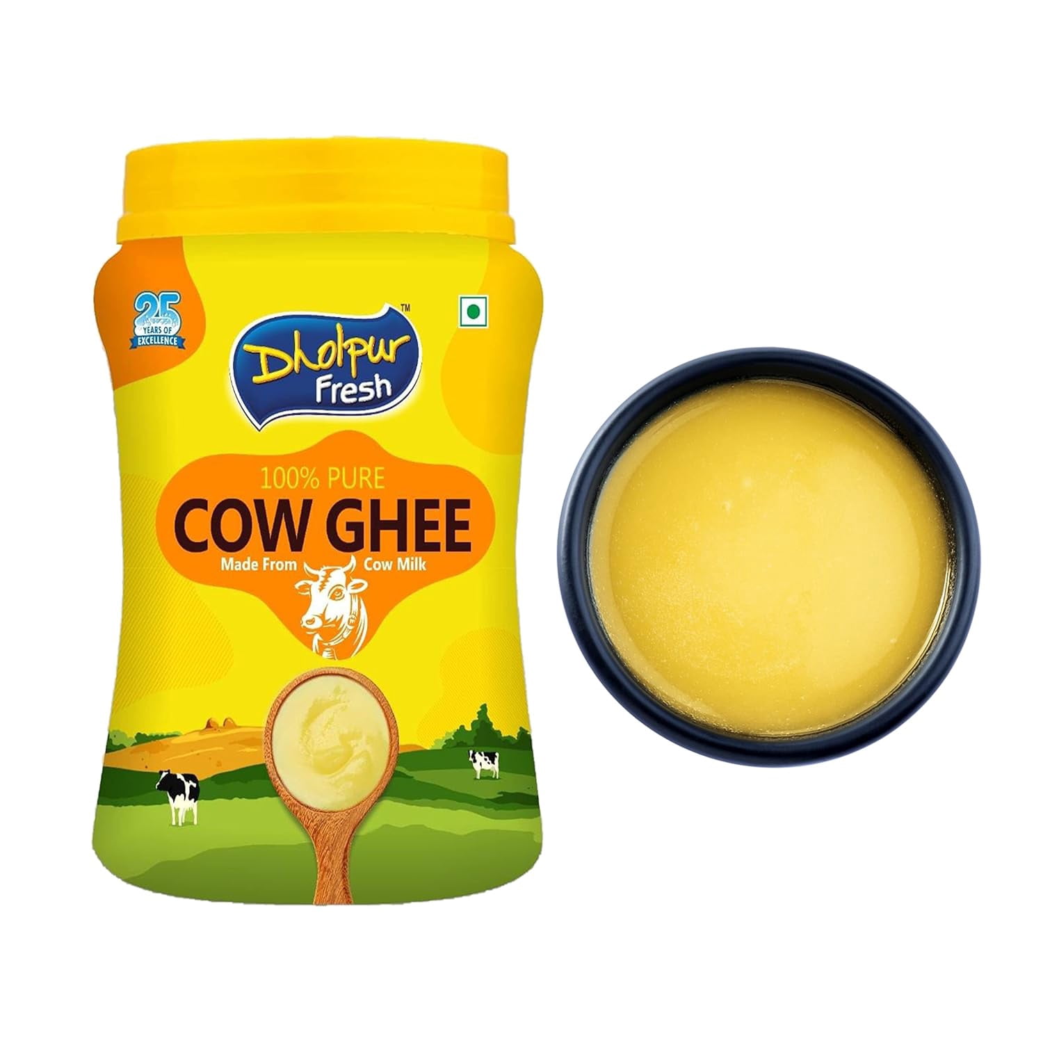 Organic Desi Cow Ghee By Dholpur Fresh | Delicious & Nutritious Healthy ...
