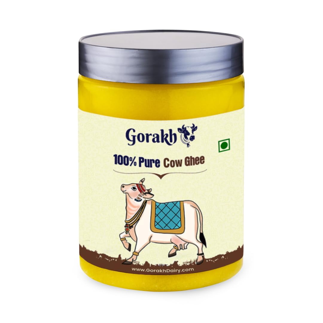 Organic Desi Cow Ghee By Gorakh | Good Source Of Protein Fiber Healthy ...