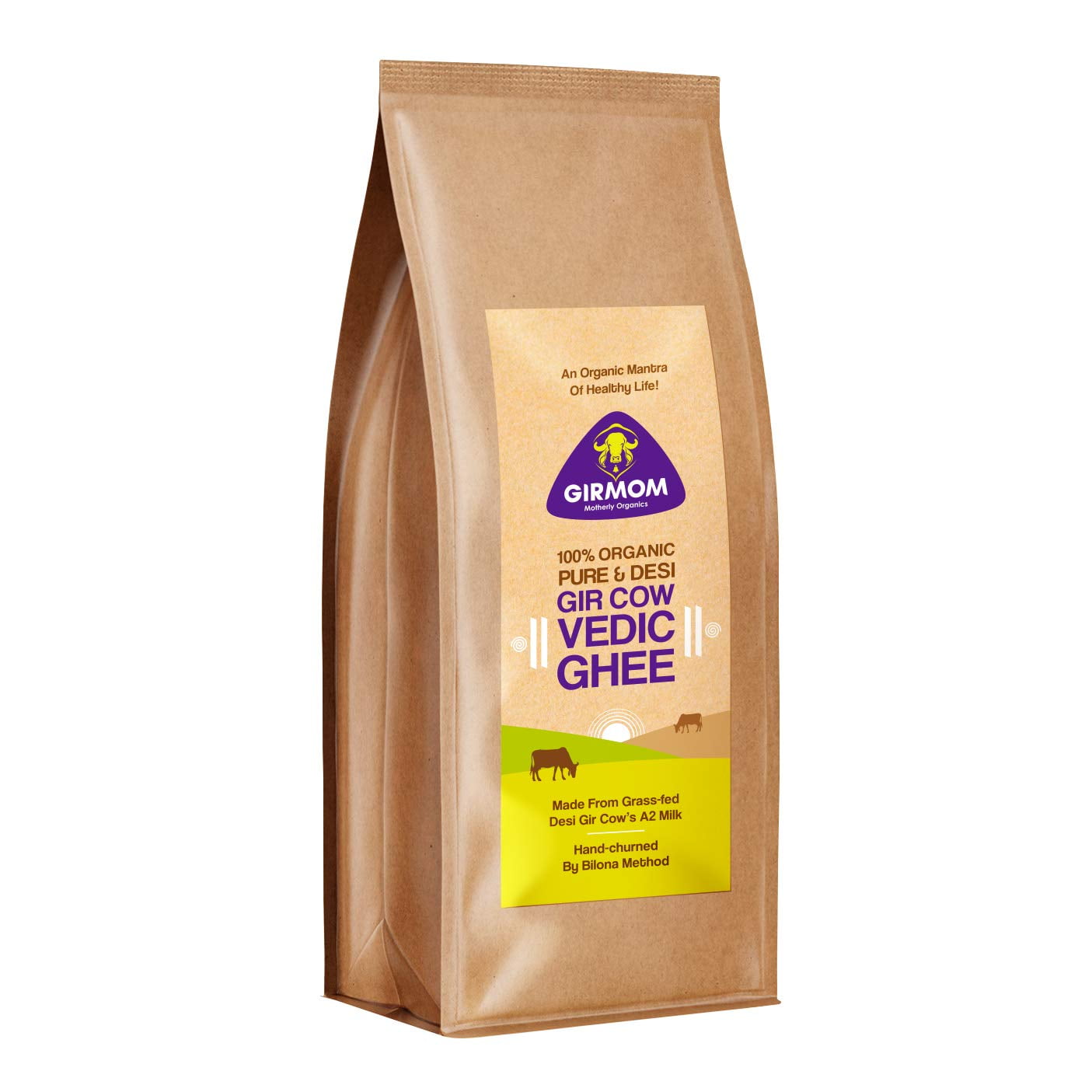 Organic Desi Gir Cow Vedic Ghee By Girmom Motherly Organics | Rich ...